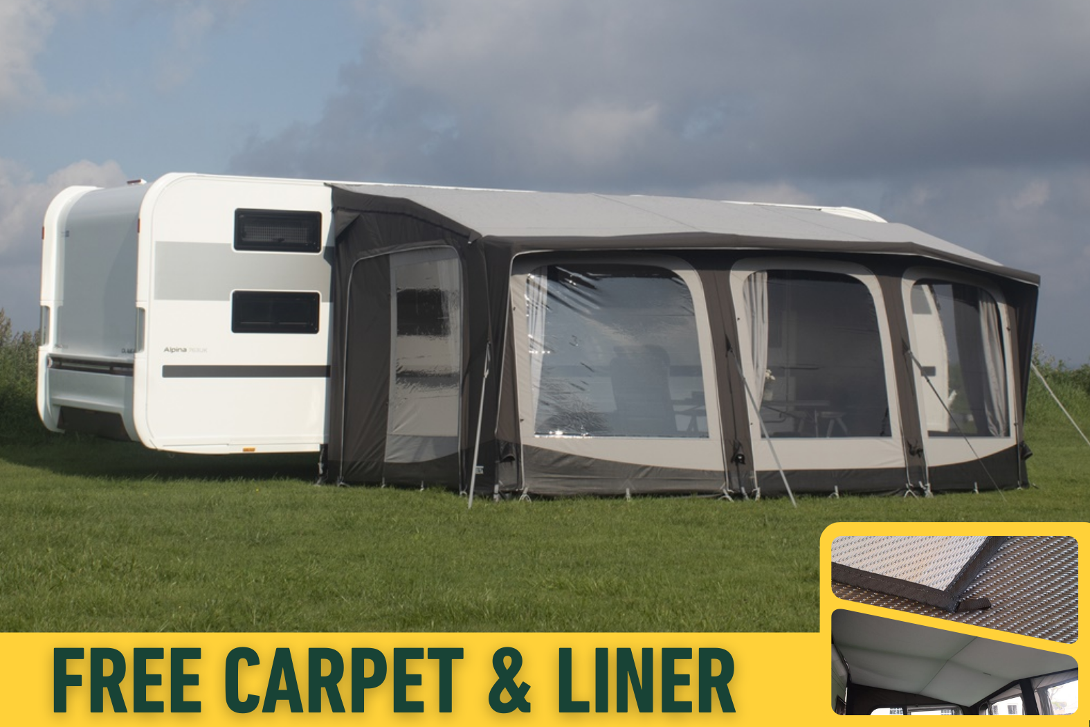 Telta Soul Air 490 Awning | Norwich Camping & Leisure