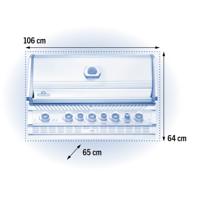 Napoleon Prestige Pro 665 Built-in BBQ - Norwich Camping & Leisure